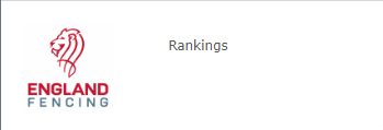 Rankings and Selection | England Fencing